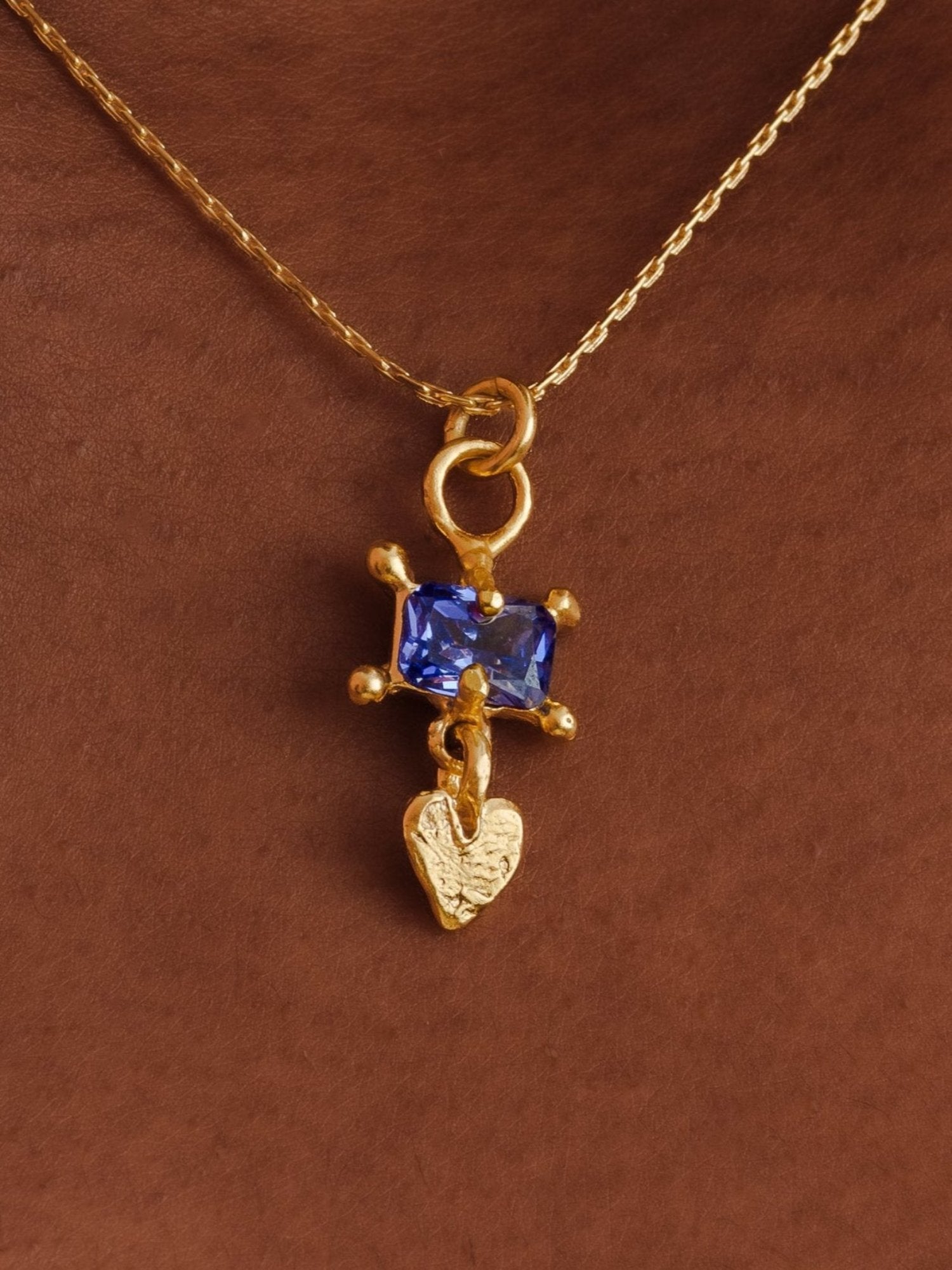 The Treasure Chest Chain - 24k Gold Plated Heart Locket Padlock