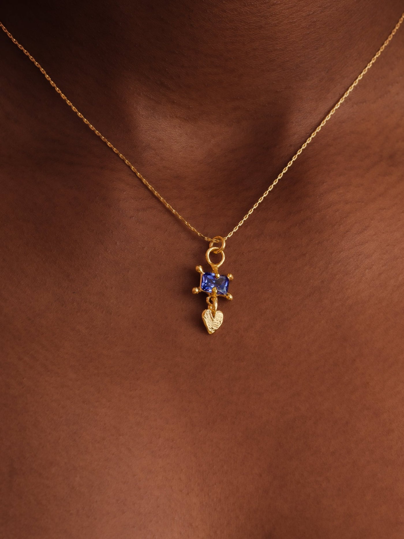 The Treasure Chest Chain - 24k Gold Plated Heart Locket Padlock