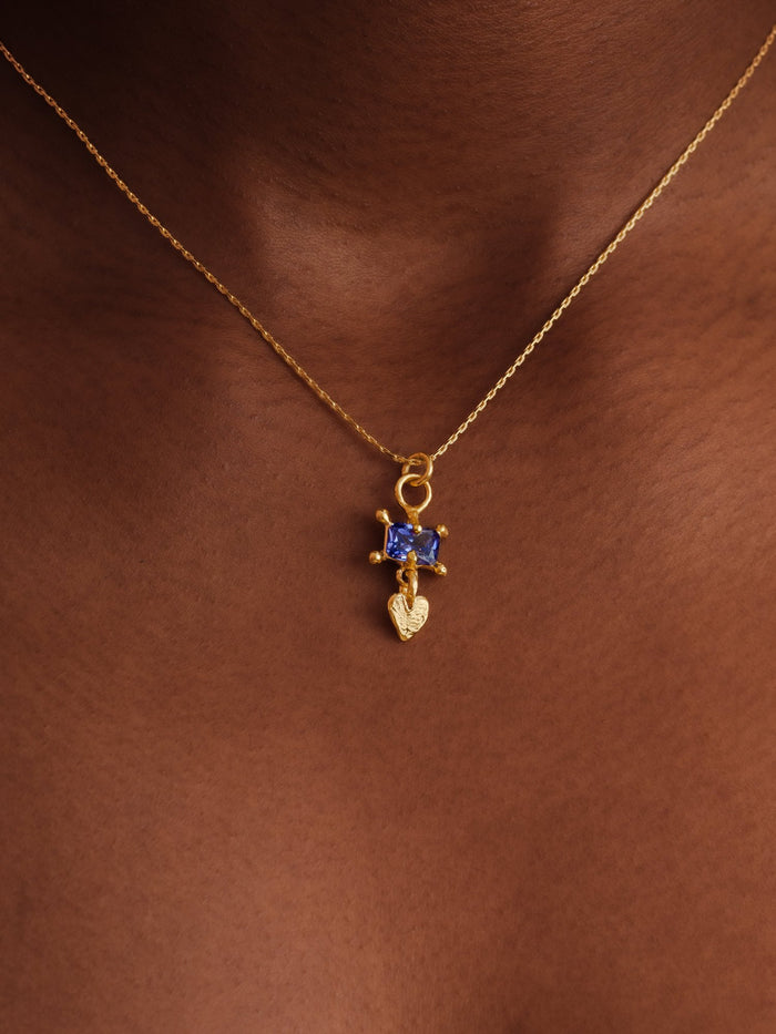 The Treasure Chest Chain - 24k Gold Plated Heart Locket Padlock